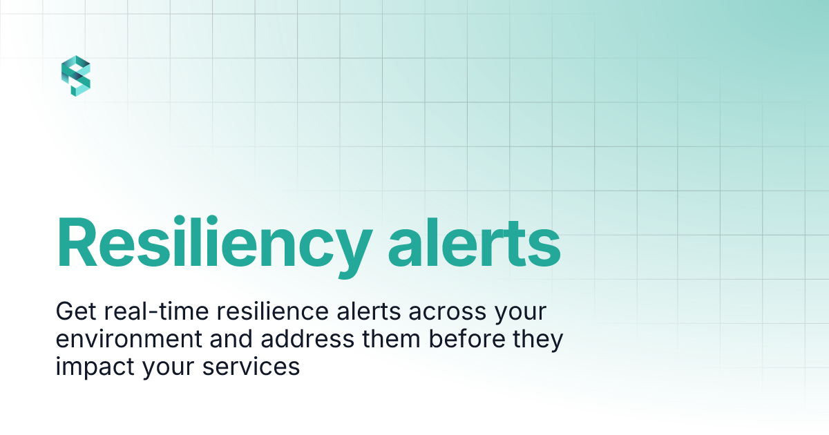 Resiliency alerts | PerfectScale