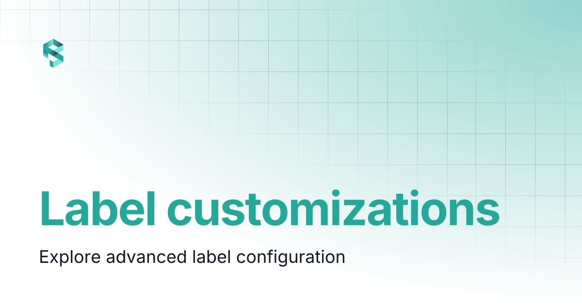 Label customizations | PerfectScale